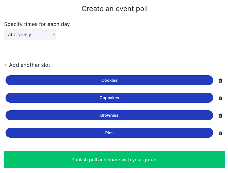 Introducing Sign Up Forms: A tool to organize volunteer events